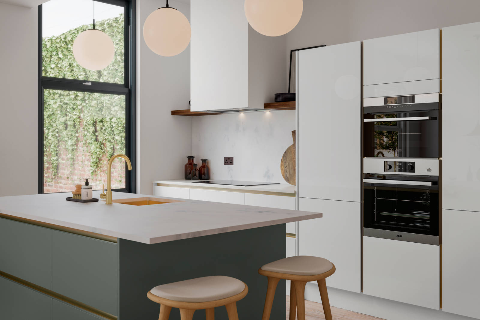 Modern White Kitchen Ideas